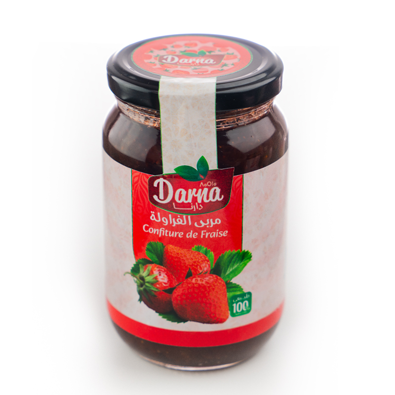 Confiture de Fraises – 400 g – Foodland Maroc