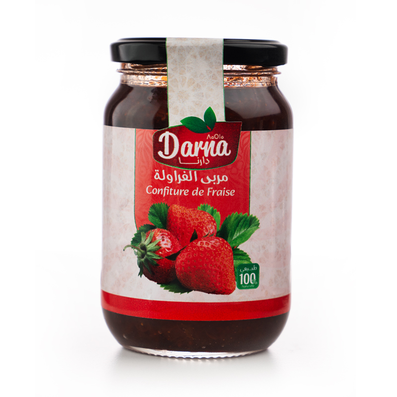 Confiture de Fraises – 400 g – Foodland Maroc
