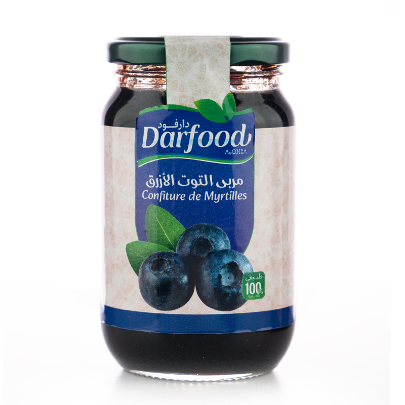 Confiture de Myrtilles Maison – 400 g – Foodland Maroc